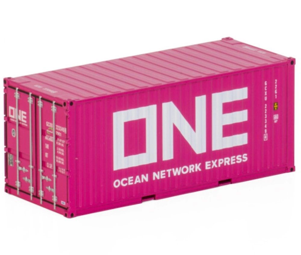 1/50 Truck Load - 20ft Shipping Container (Pink) - Ocean Network ...