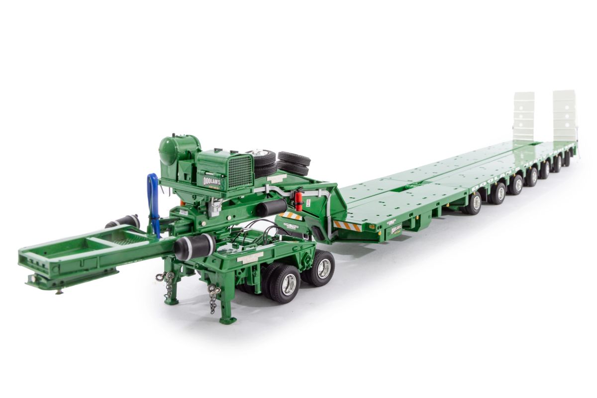 Drake 1/50 7x8 Steerable Trailer & 2x8 Dolly - Doolans Heavy Haulage