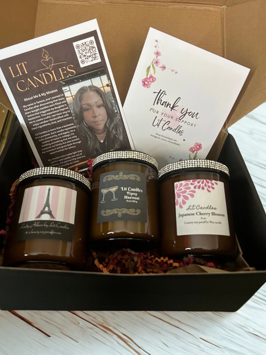Lit Candles Luxury Gift Boxes Available Now! Order Online or Grab yours ...