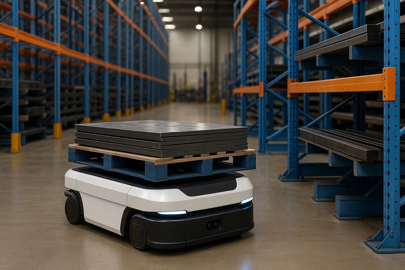 Designing Shops for Robots, Not Forklifts