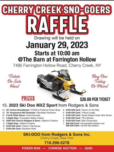 2022 Raffle Sled
