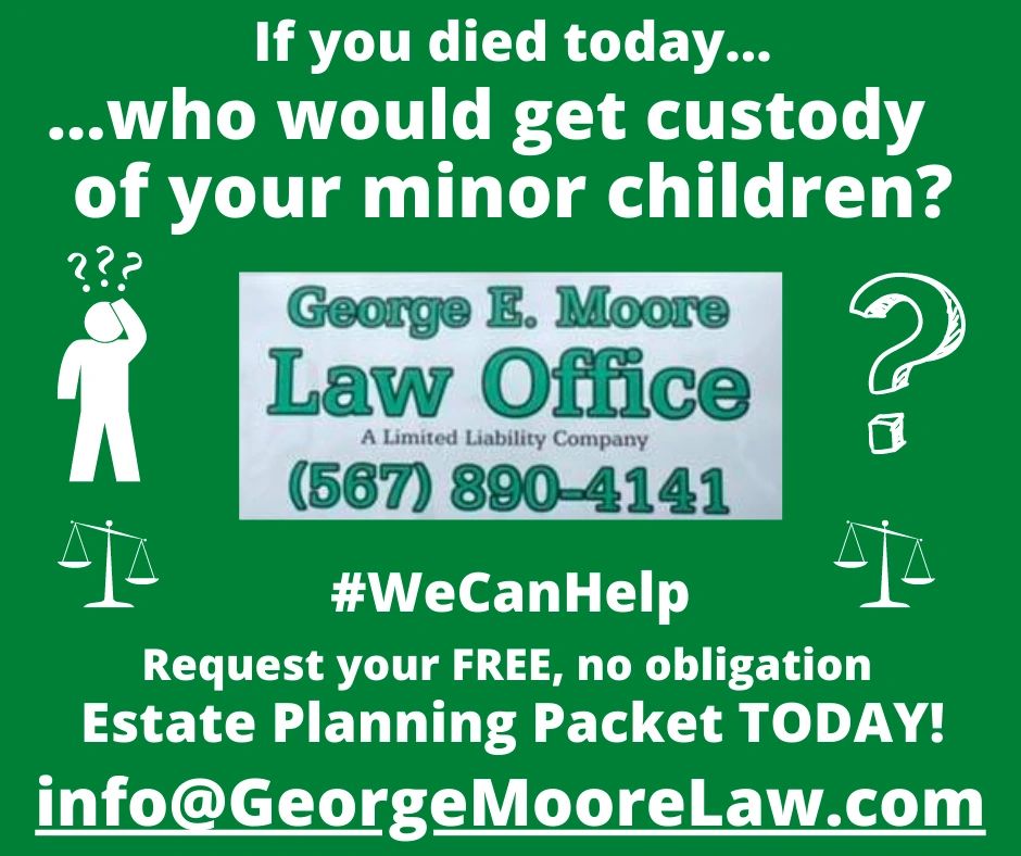 Who would get your minor kids if you passed away today? 樂