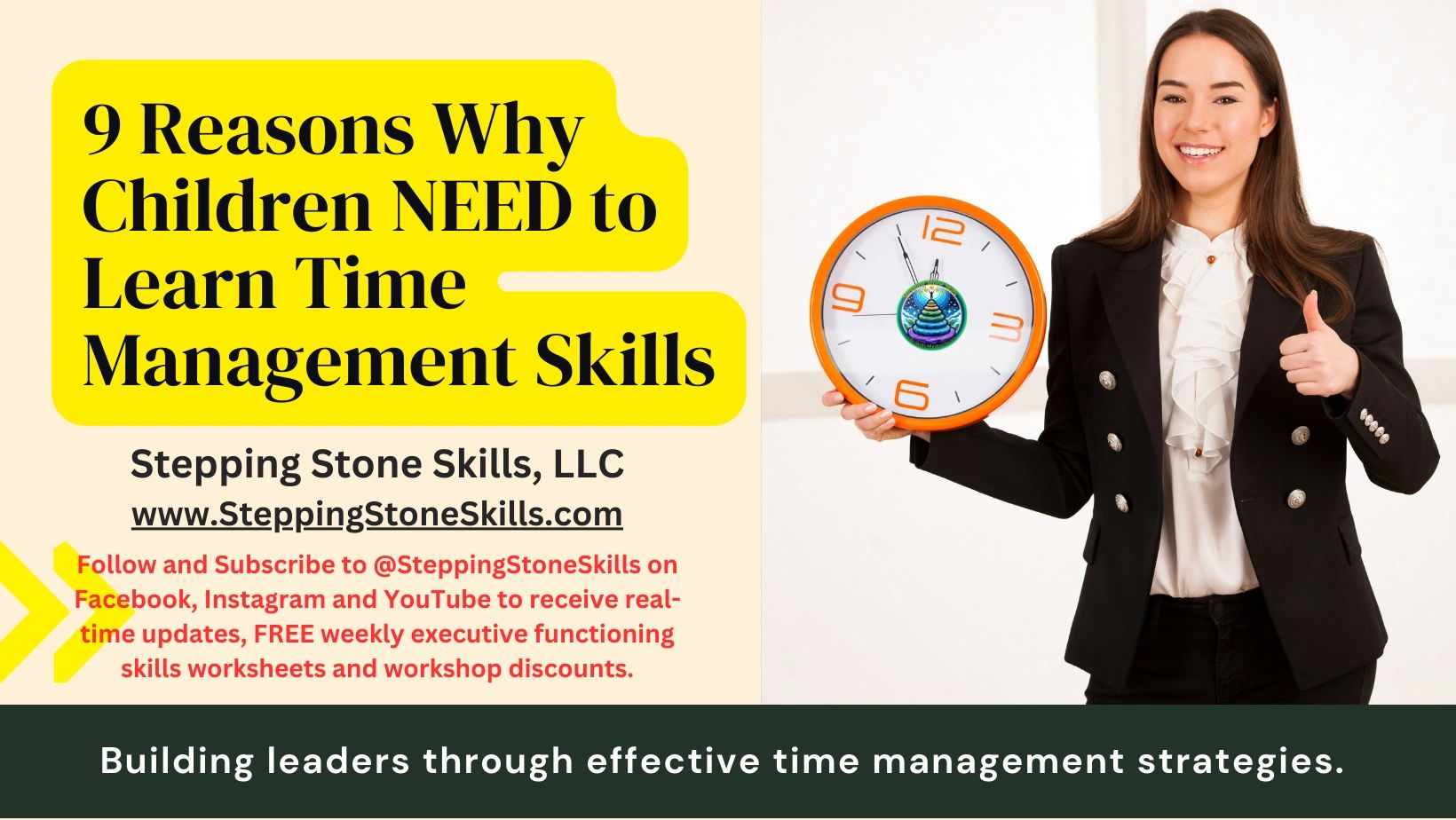 9 Reasons Why Children NEED to Learn Time Management Skills