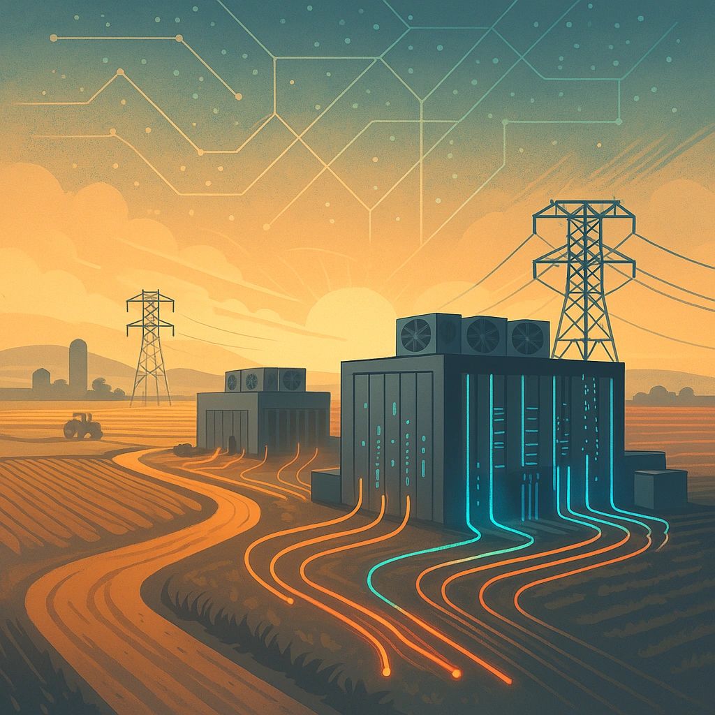 AI Breaks Ground: The Rural Data Center Boom