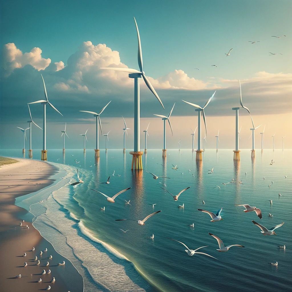 Offshore Wind Farms: Balancing Energy and Ecology