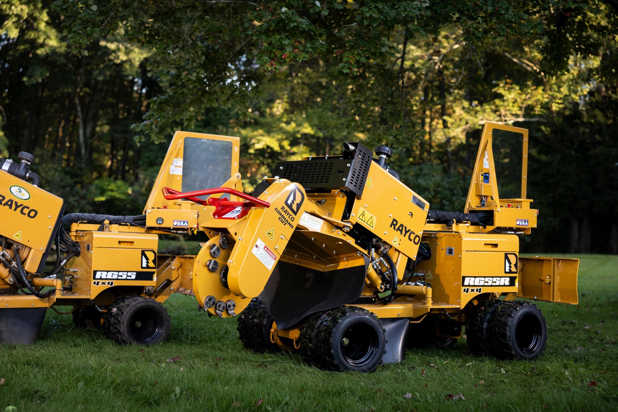 Who does stump grinding?