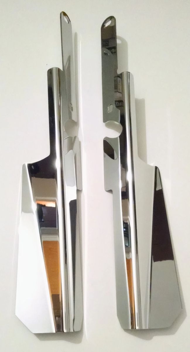 FreeWheeler Wind Deflectors Chrome 15-present