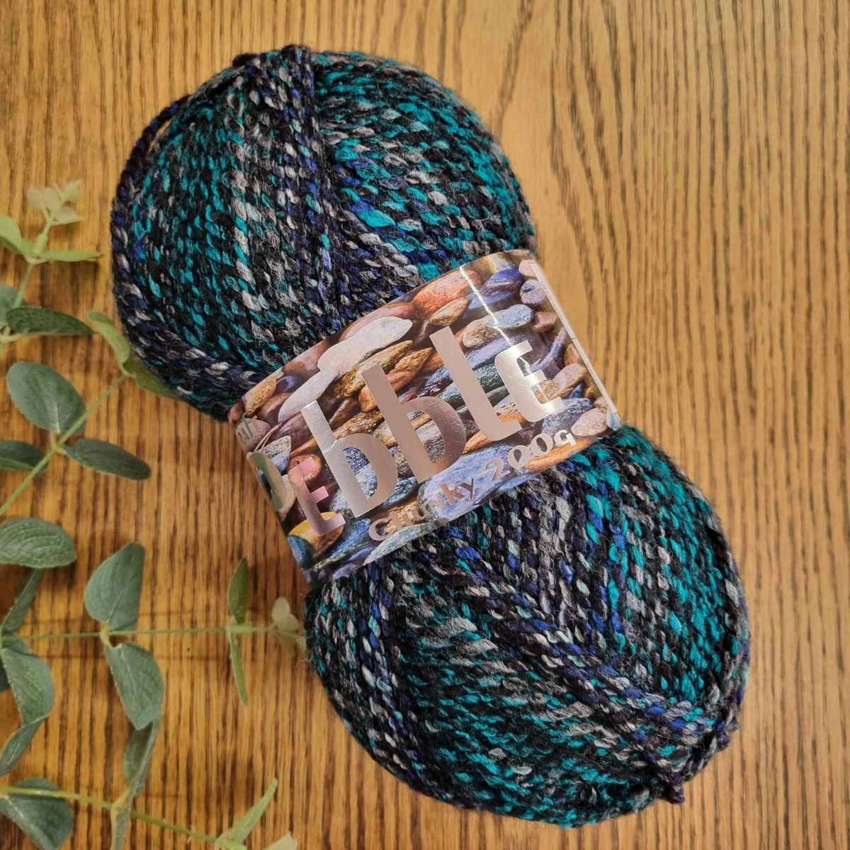 Woolcraft Pebble, Chunky, 200g, 8017 Scottie