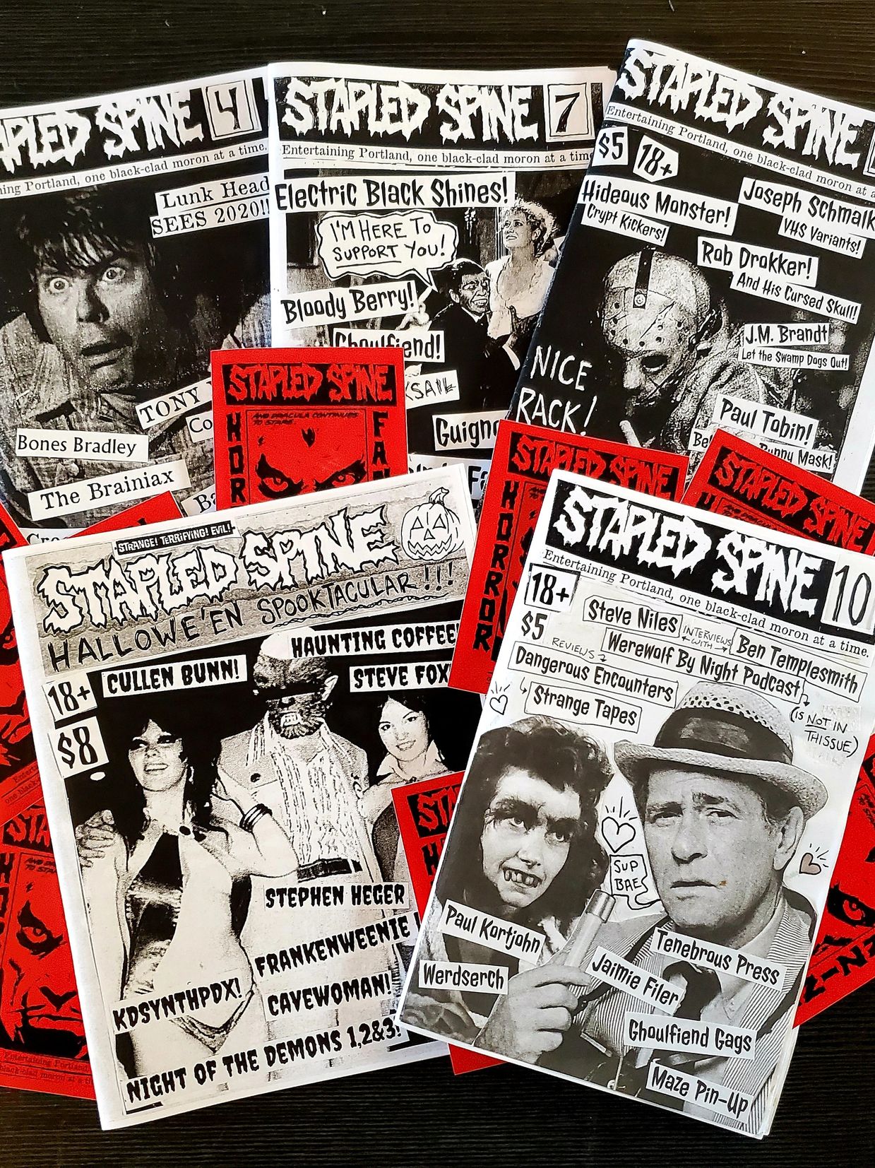 The Stapled Spine - Horror Fanzine, Zine, Horror Movies