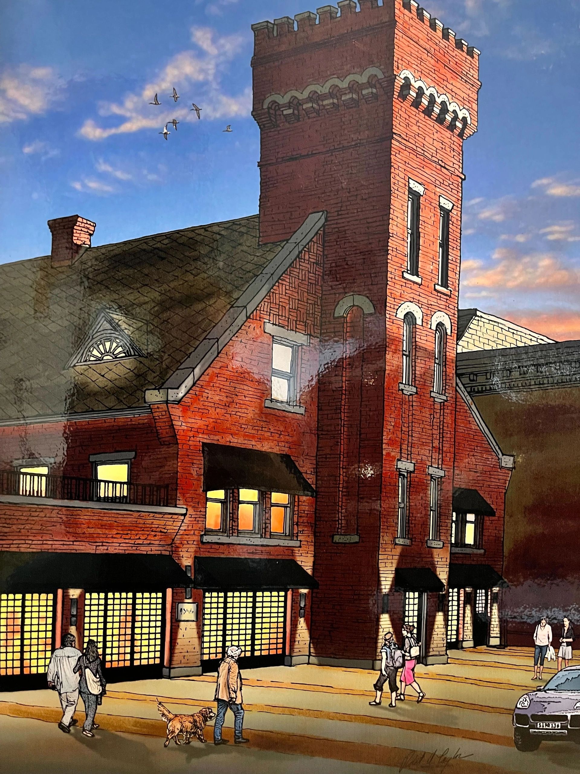 Castle Street Firehouse in Great Barrington