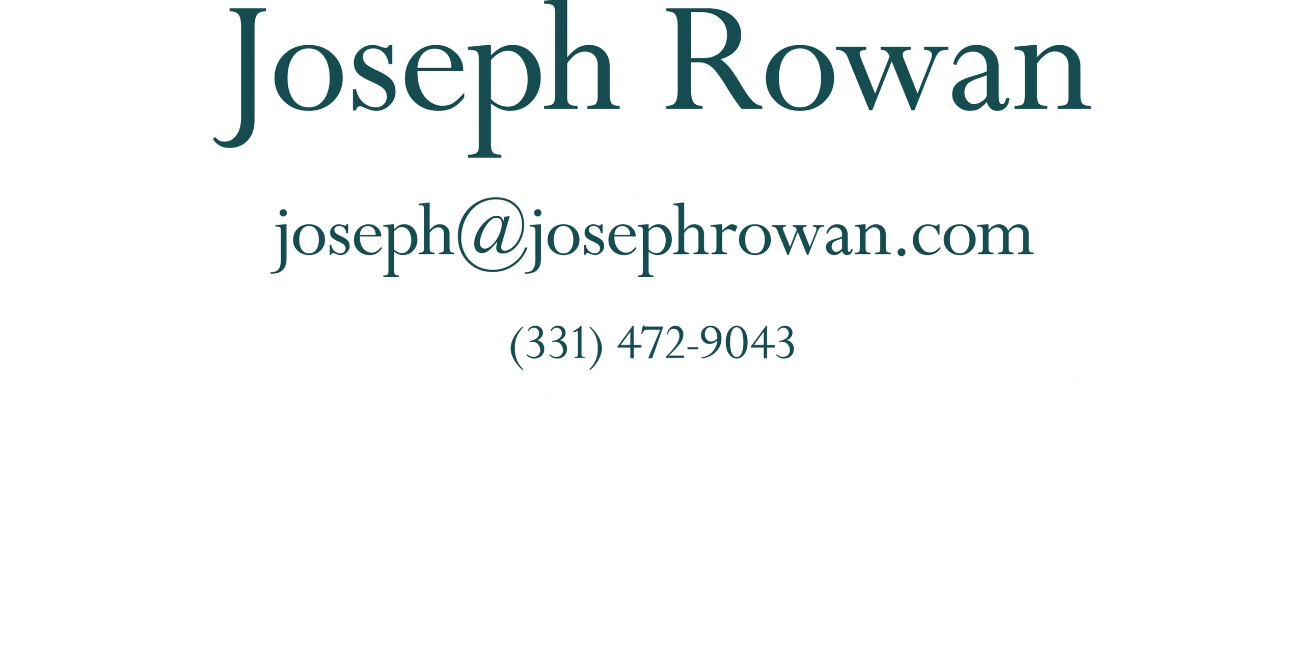 Joseph Rowan