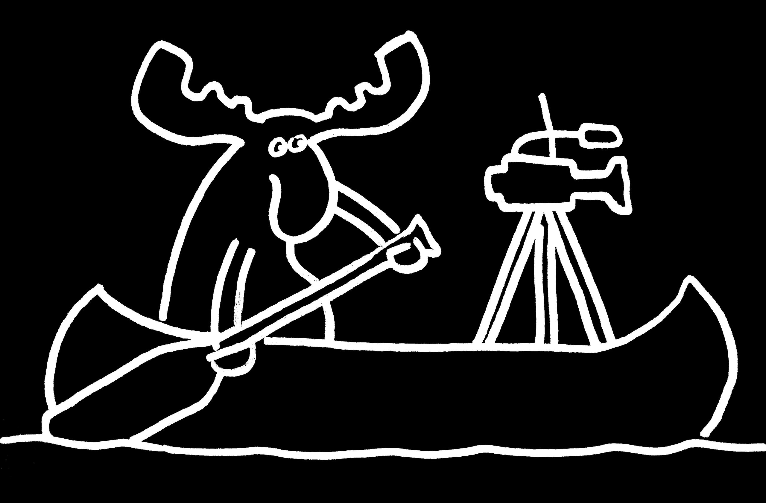 Moose in a canoe Productions