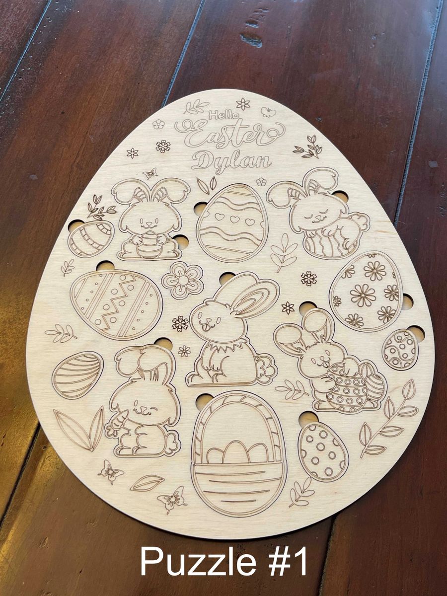 Easter Egg Puzzles