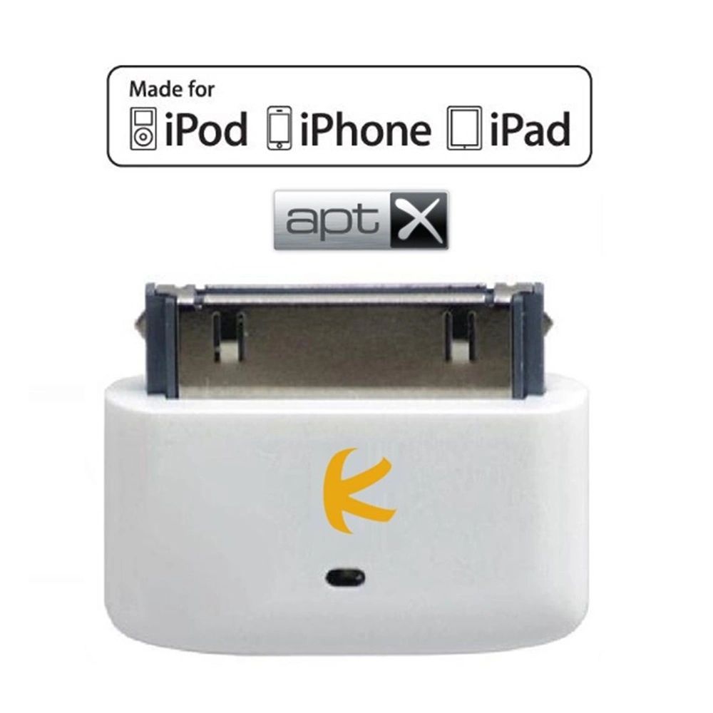 KOKKIA i10s + aptX (Luxurious White) Tiny Bluetooth iPod Transmitter ...
