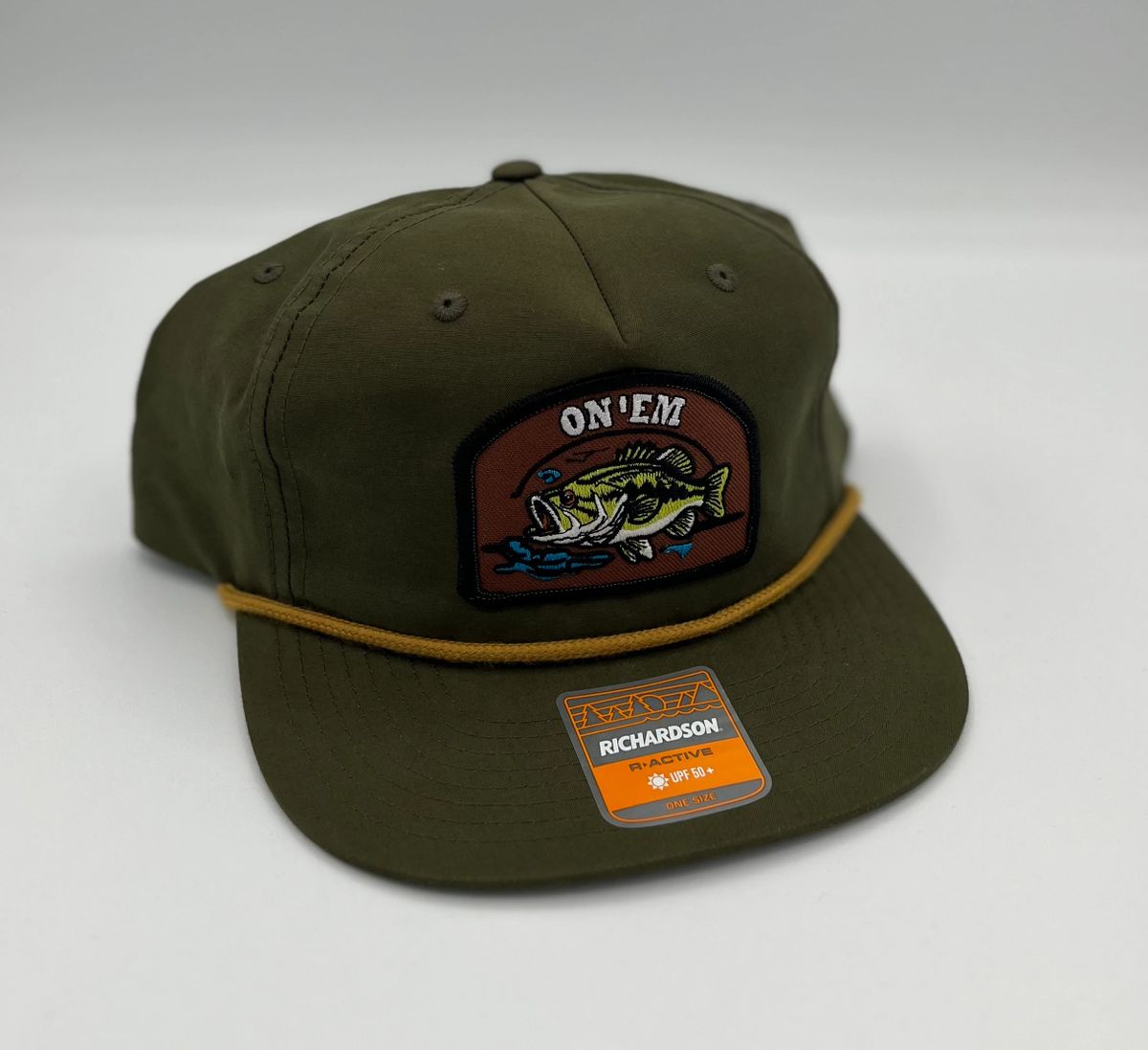 ON’EM Green 256 patch hat