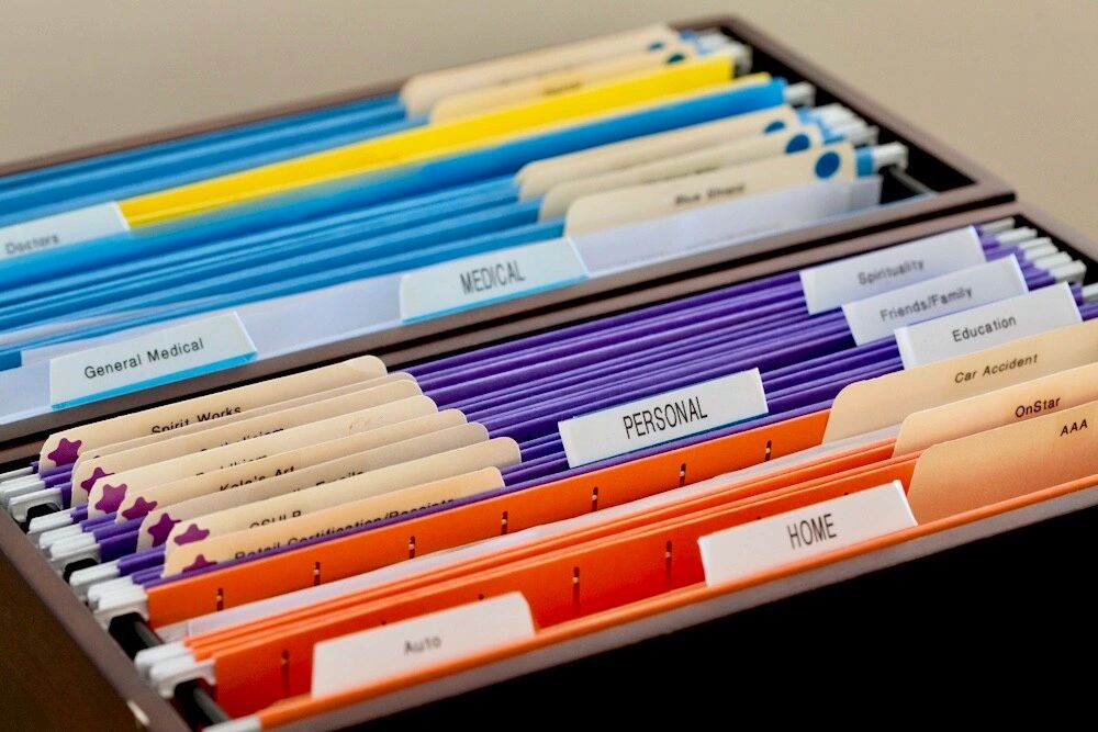 4 Steps To Organize A Paper Mess