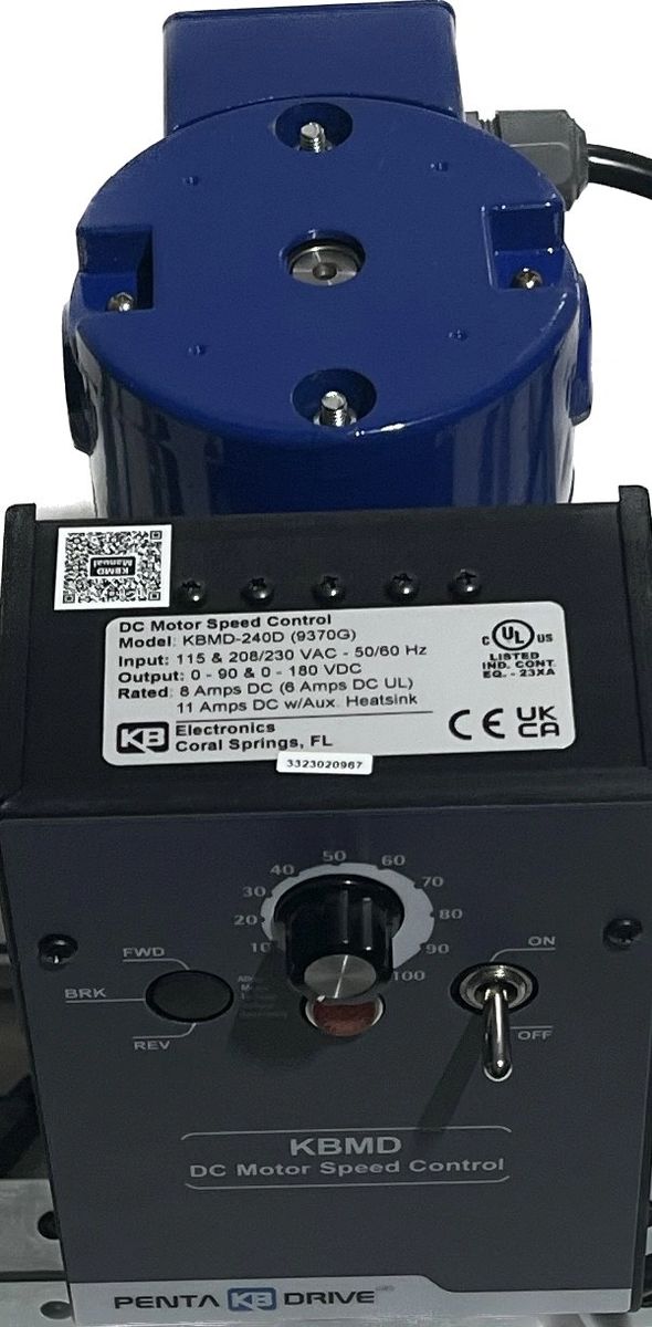 1/2 HP TENV Motor with Variable Speed Control