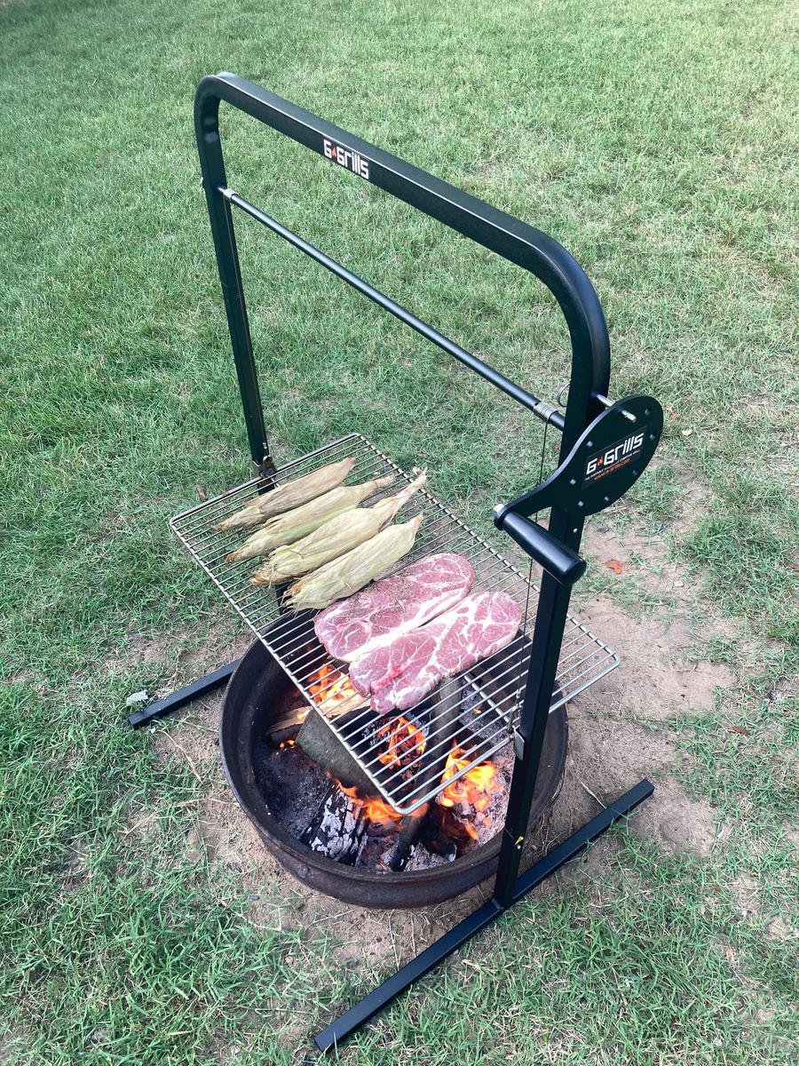 G-Grills Portable Adjustable Campfire Grill
