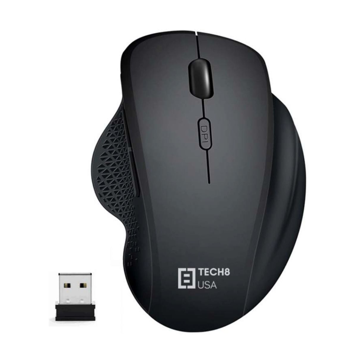 Wireless Ergonomic Mouse, Comfort Grip, Quiet, Smooth Cursor, 3-Level ...