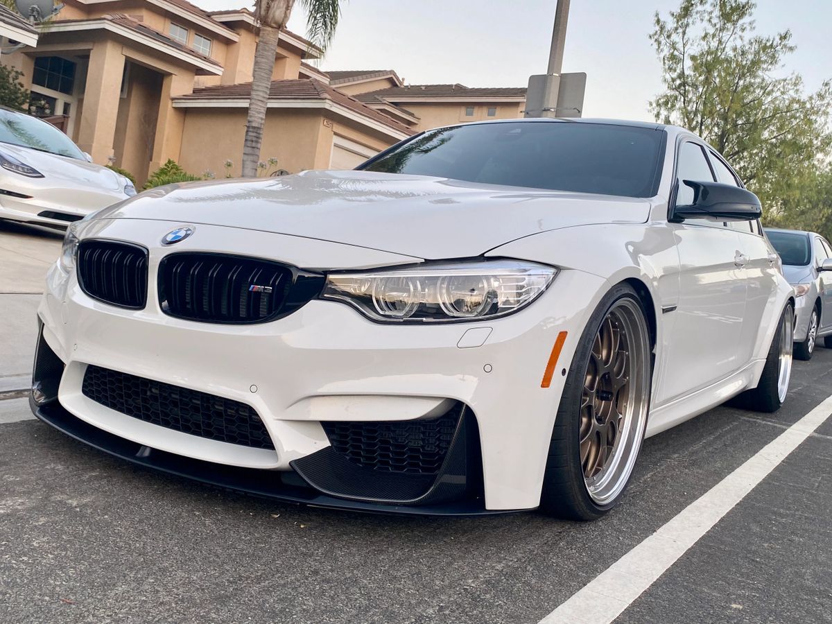 BMW F80 M3 F82 M4 M Performance Front Lip PP Material