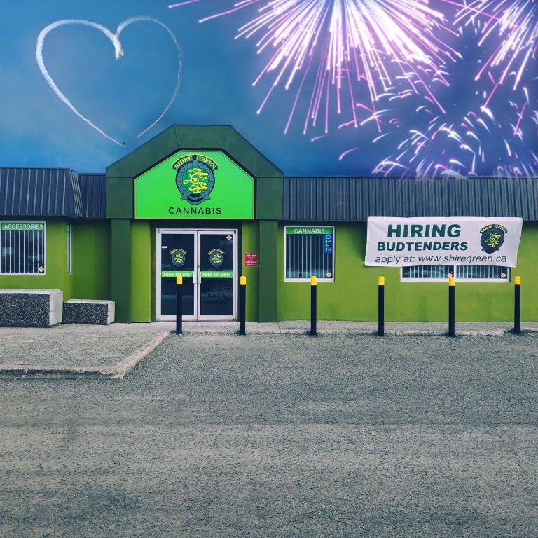 Shire Green Cannabis in Prince George, British Columbia