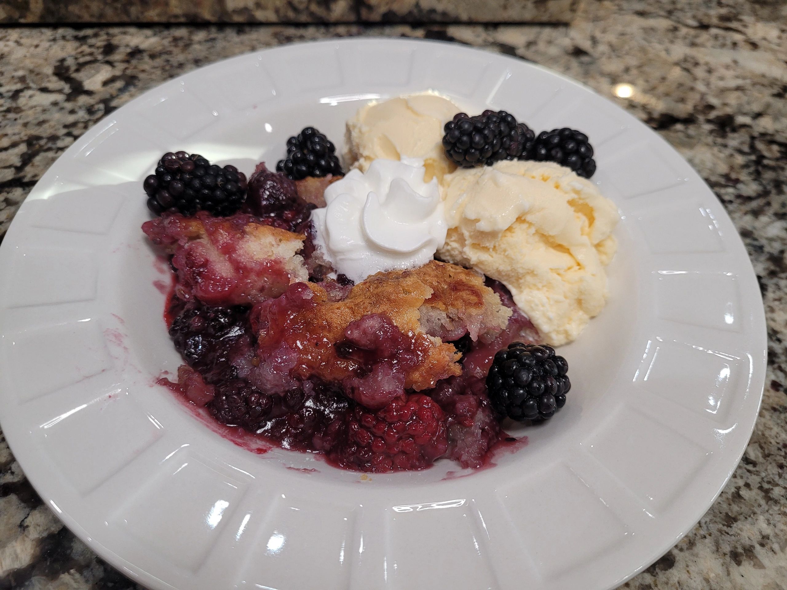 Blackberry Bliss Cobbler