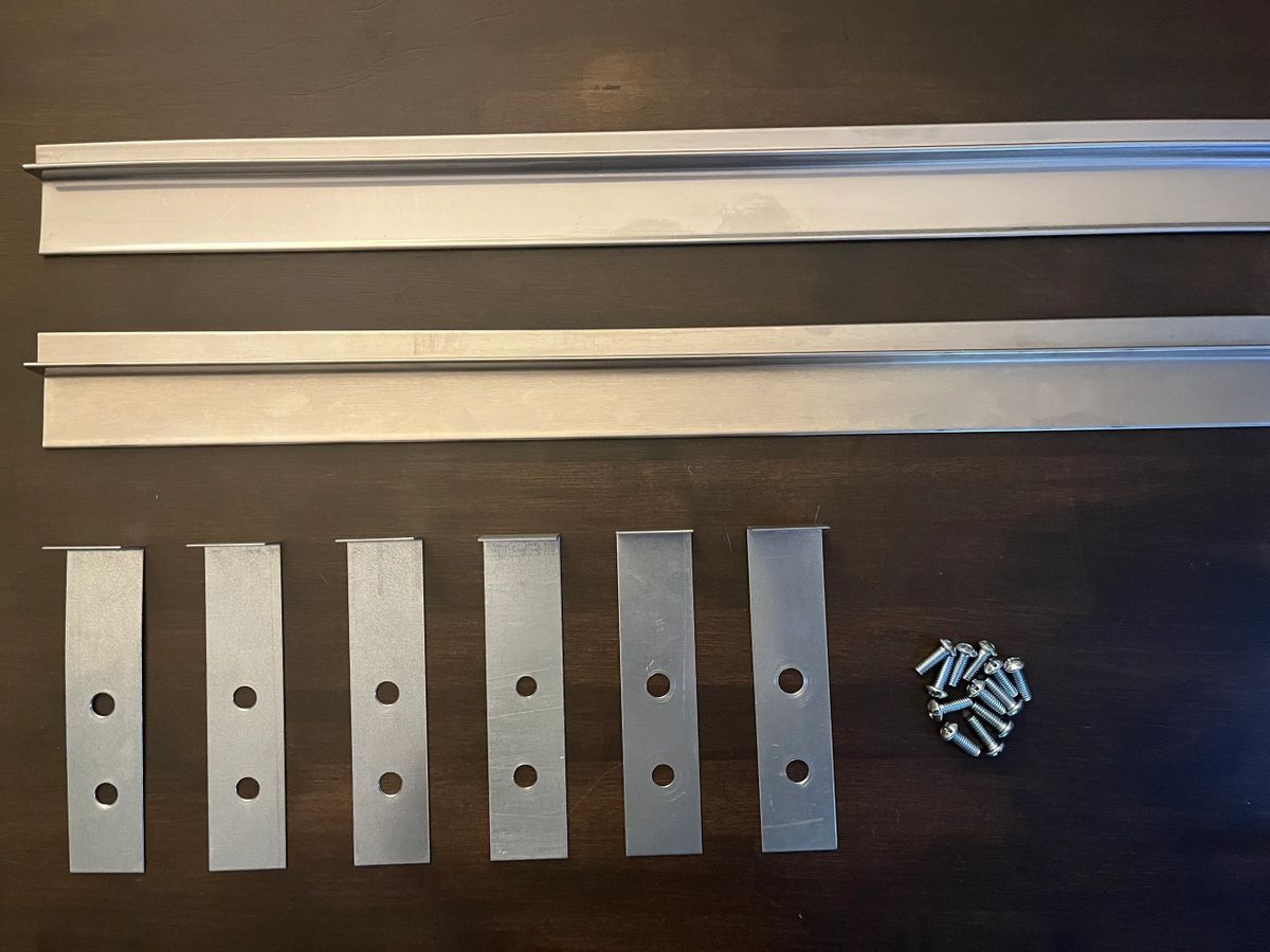 Standard Rail System (21 1/2") (8-Facings) - Free Shipping!