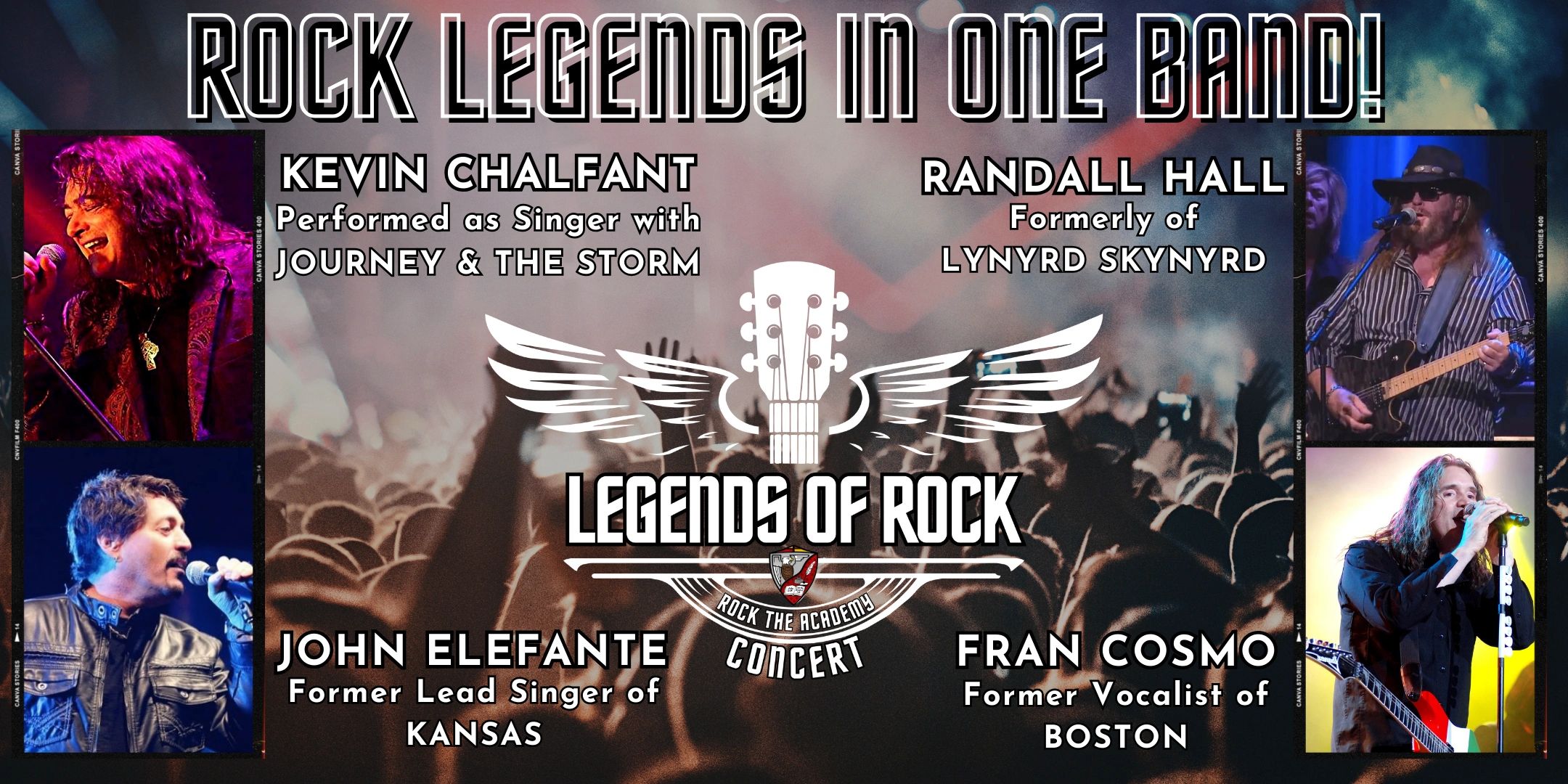 Legends of Rock Concert in Jamestown, North Dakota