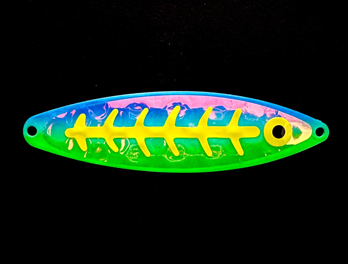 386 Yellowfin Tuna Glow FV (Finn Violet Series)