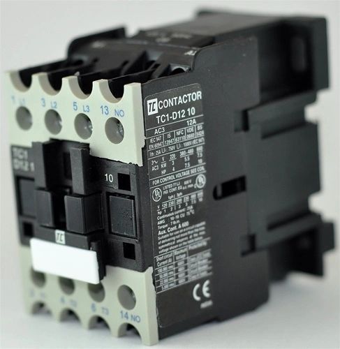 C&S Electric | TC1-D1210 & TP1-D1210 Contactors | 12A | 3 Pole