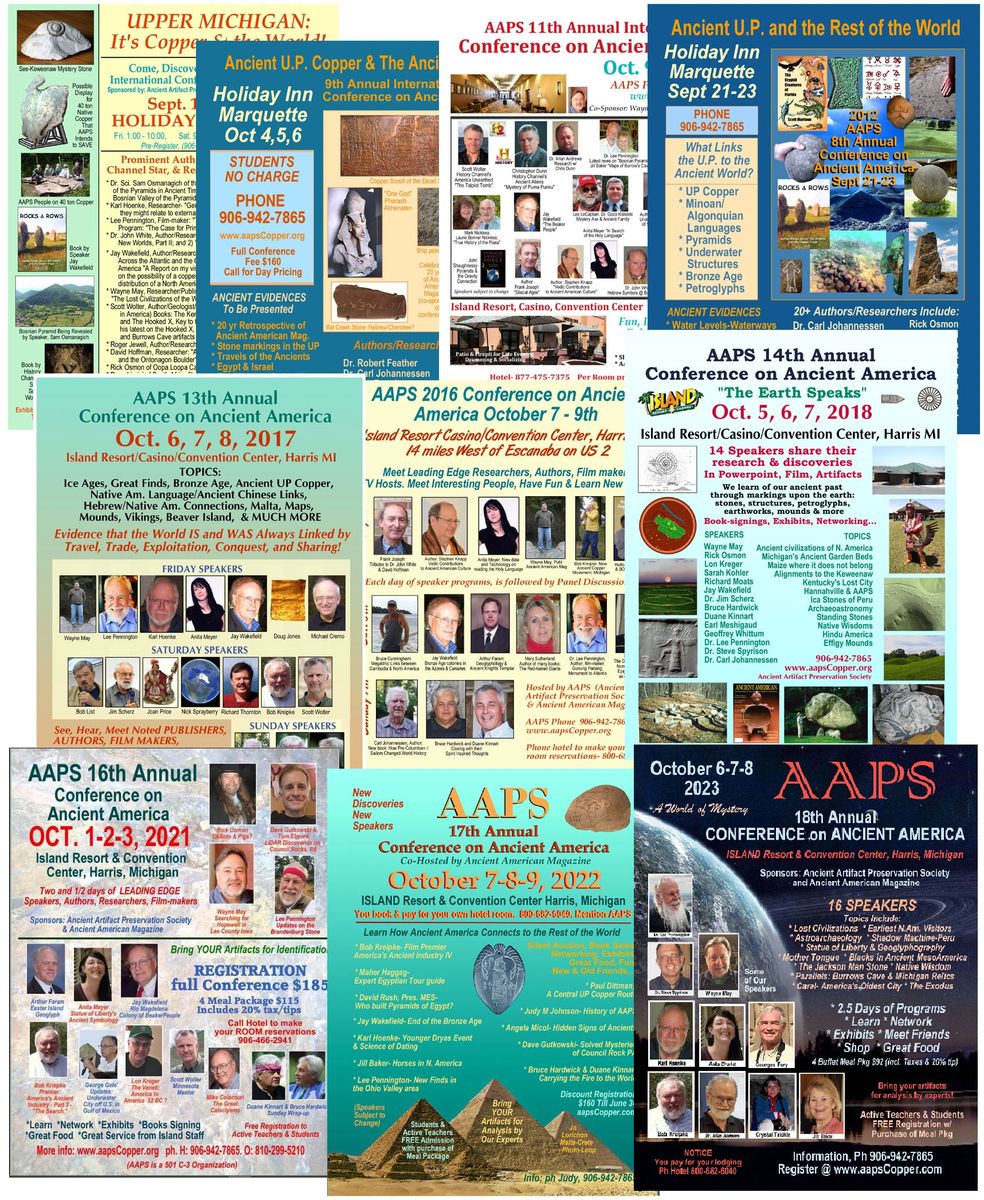 HISTORY of AAPS Conferences: Speakers & topics 2013-2024