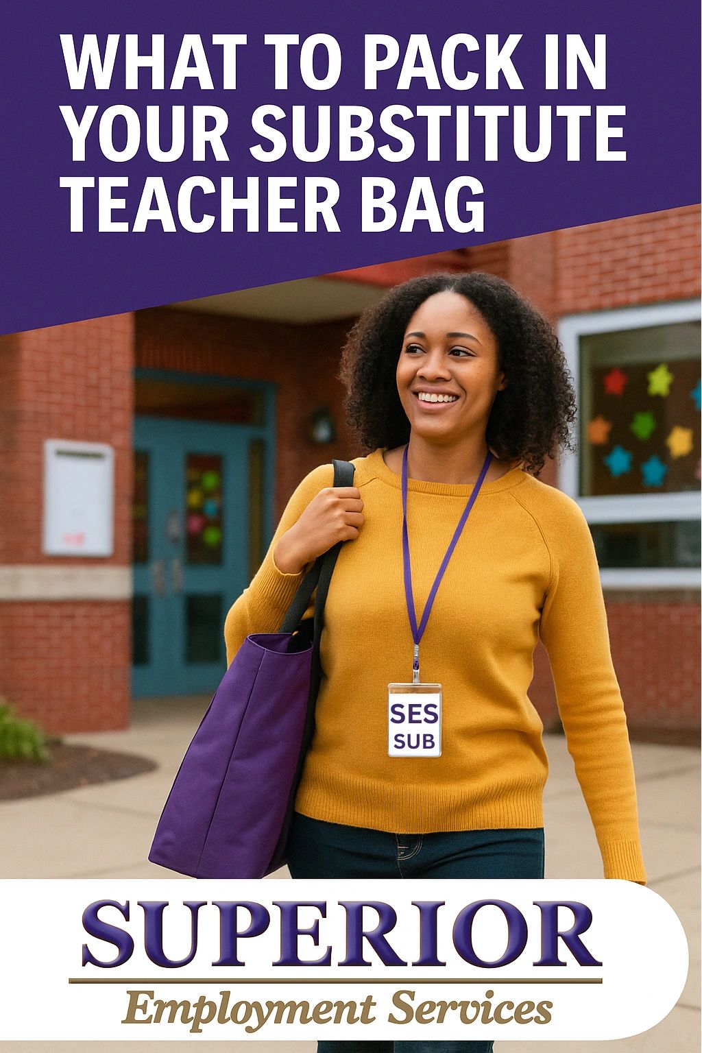 What to Pack in Your Substitute Teacher Bag