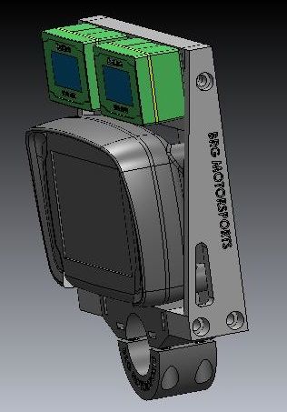 Fuel Tech FT550 and FT 450 Dash Mount with dual or single NANO mount ...