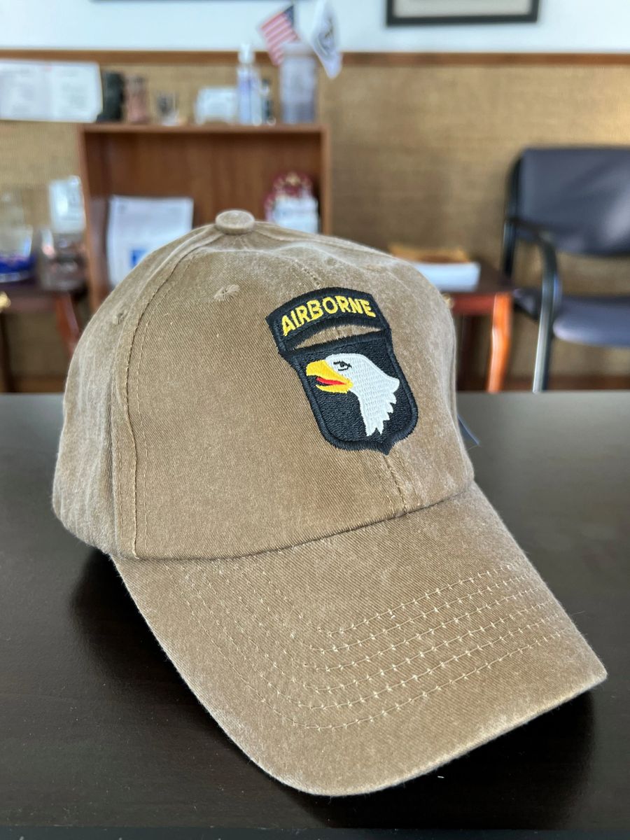 COYOTE BROWN WASHED AIRBORNE CAP