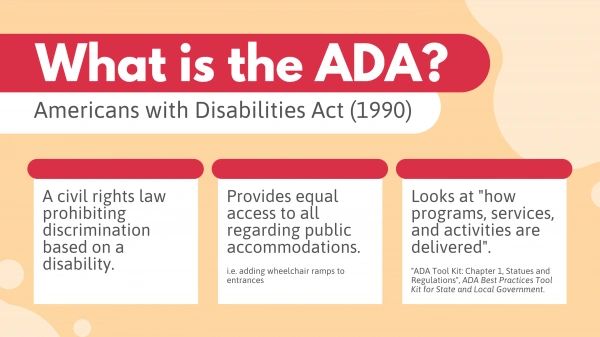 Americans with Disabilities Act (ADA)