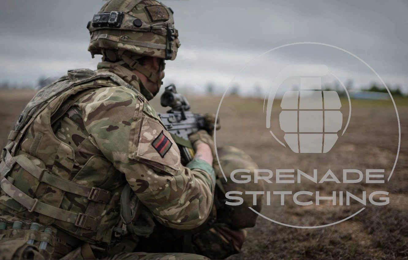 GRENADE STITCHING - Military, Military, Army Navy Store, Badges