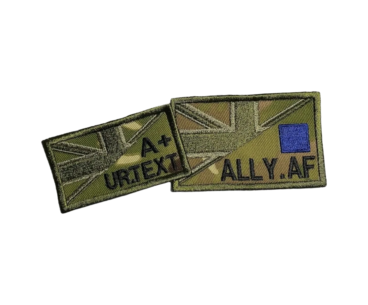 Union Jack Subdued Zap Patch