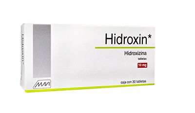 HIDROXIZINA TABS 10MG C/30 HIDROXIN MAVI