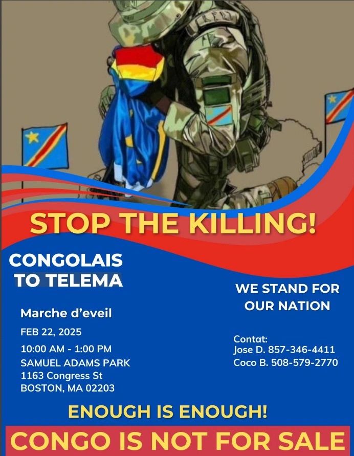 Congolais To Telema, We Stand For Our Nation. Je suis Goma