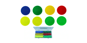 Place Value Counters - plavalmat® by Oakfield Learning