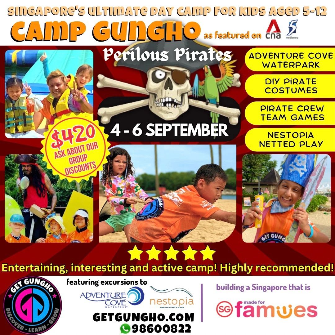 Camp GungHo Sentosa, Kids Camp in Singapore - Get GungHo