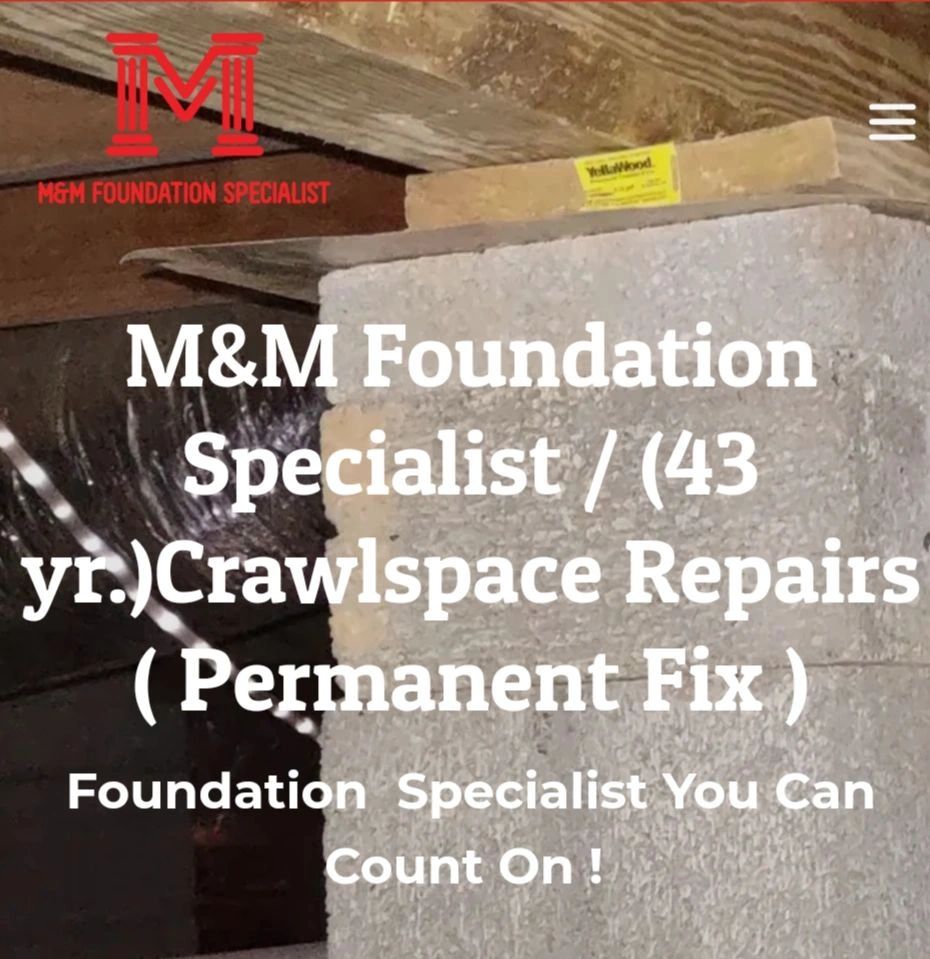 M&M Foundation Specialist: Expert Foundation Repair Services