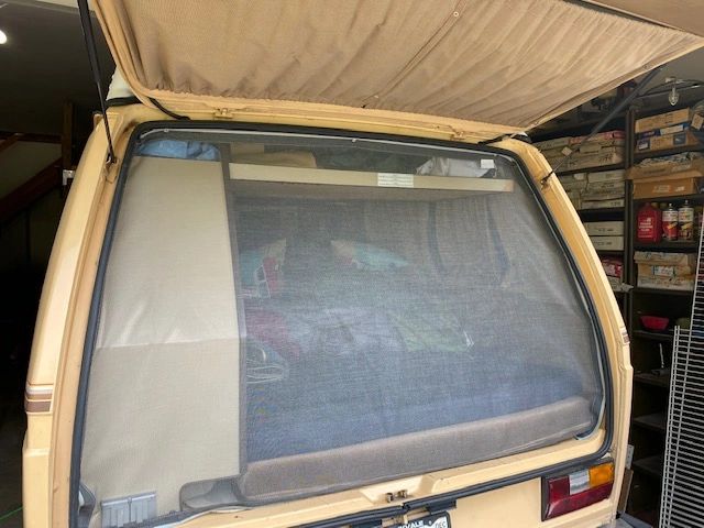 Vanagon Rear Hatch Screen Snap in KIT 1980-1992