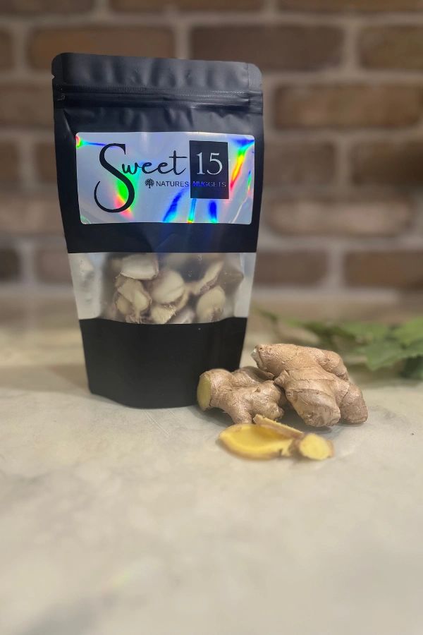 Freeze Dried Ginger Root Slices (Organic)