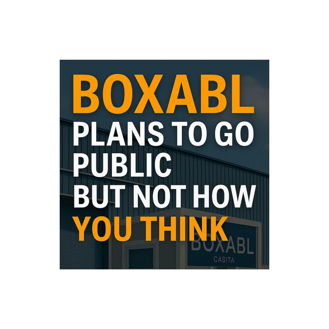 From Startup to Stock Market: Boxabl Plans To Go Public