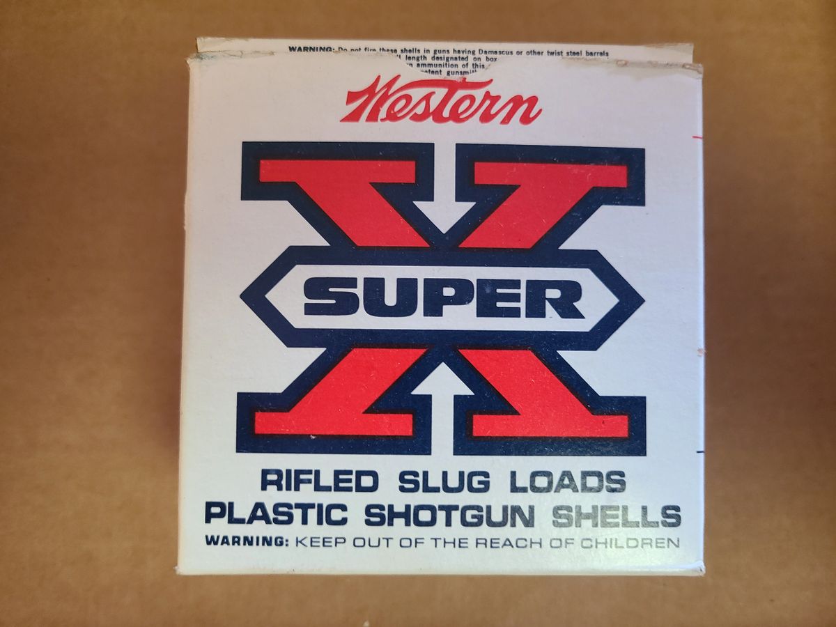 Winchester's Western Super X 12 Gauge Rifled Slug