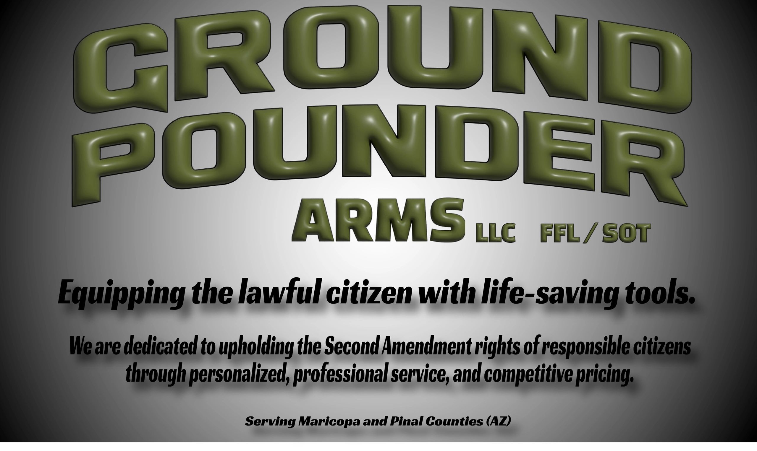 GROUND POUNDER ARMS