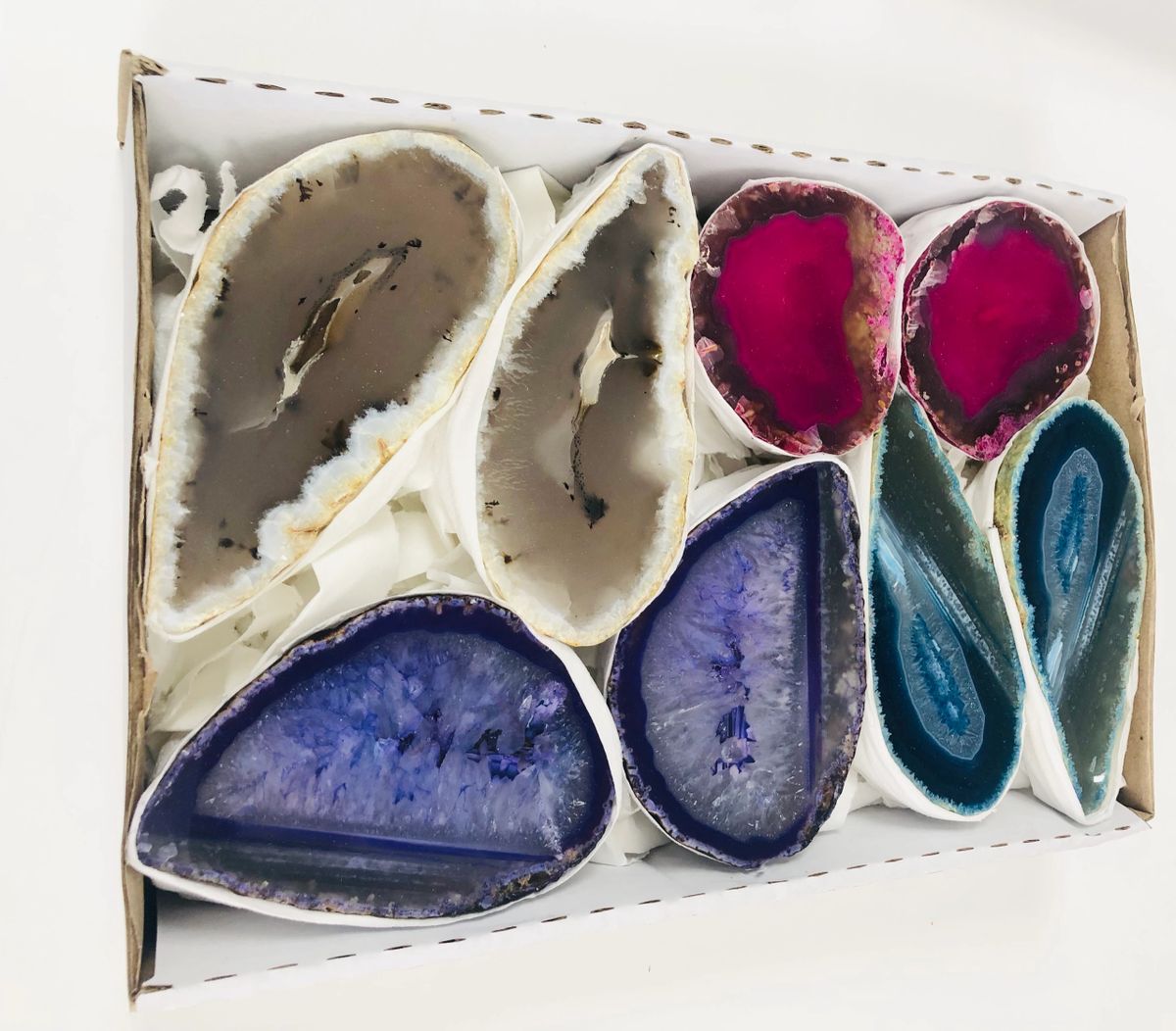 Wholesale Agate Geodes- Flat