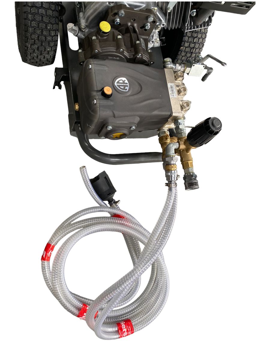 Annovi Reverberi rg21.20 pump and gearbox incl suction hoses Unloader ...