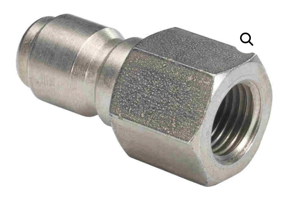 Mini quick probe spigot 1/4 female thread